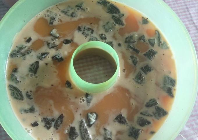 Resep Agar merah oreo oleh Mama Fadilah - Cookpad