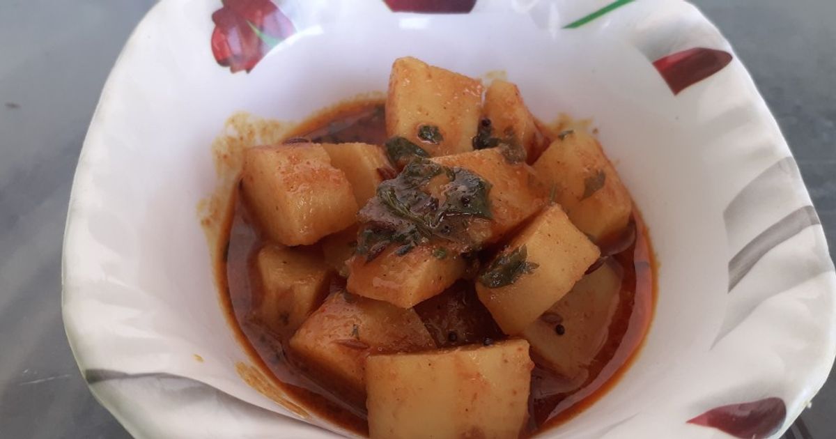 Sweet Potato Subzi Recipe by Nidhi Jay Vinda - Cookpad