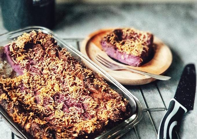 Resep Puding Roti Taro oleh Ikasoerya - Cookpad