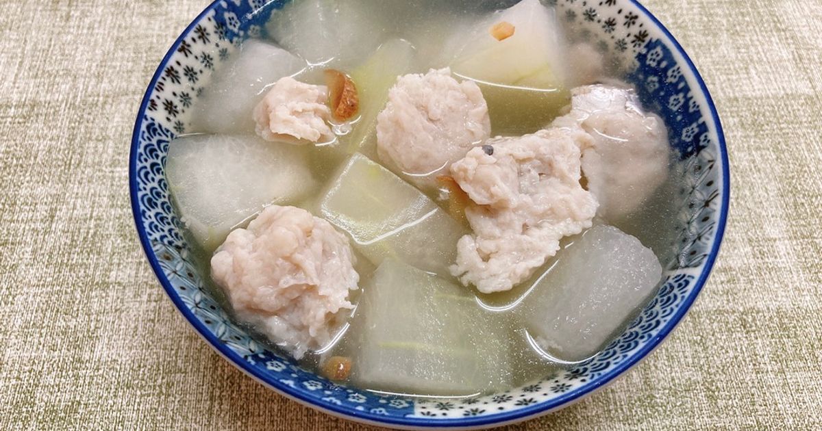 Winter Melon Fish Ball Soup Recipe By Renate