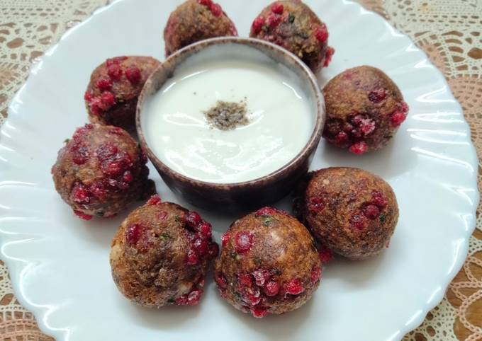 Falhari Sabudana pops with natural healthy colours Recipe by Kalpana ...