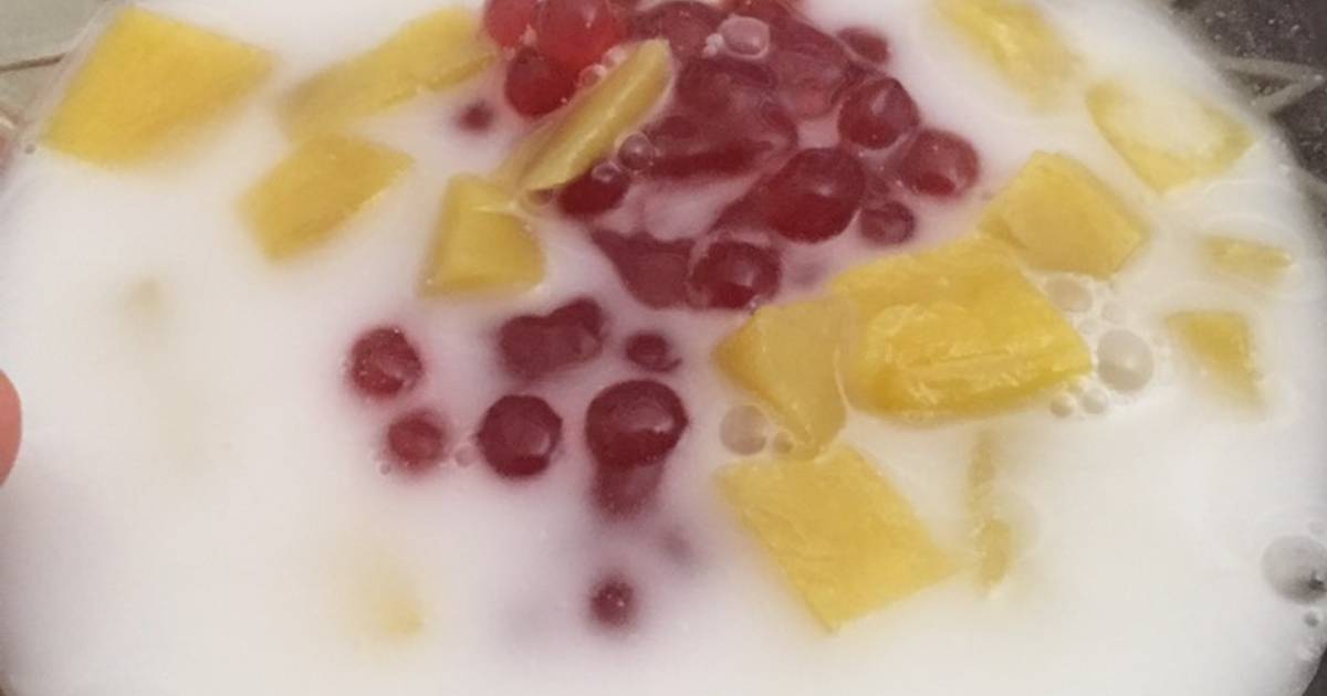 Resep Bubur mutiara merah putih oleh ledi charlitha - Cookpad