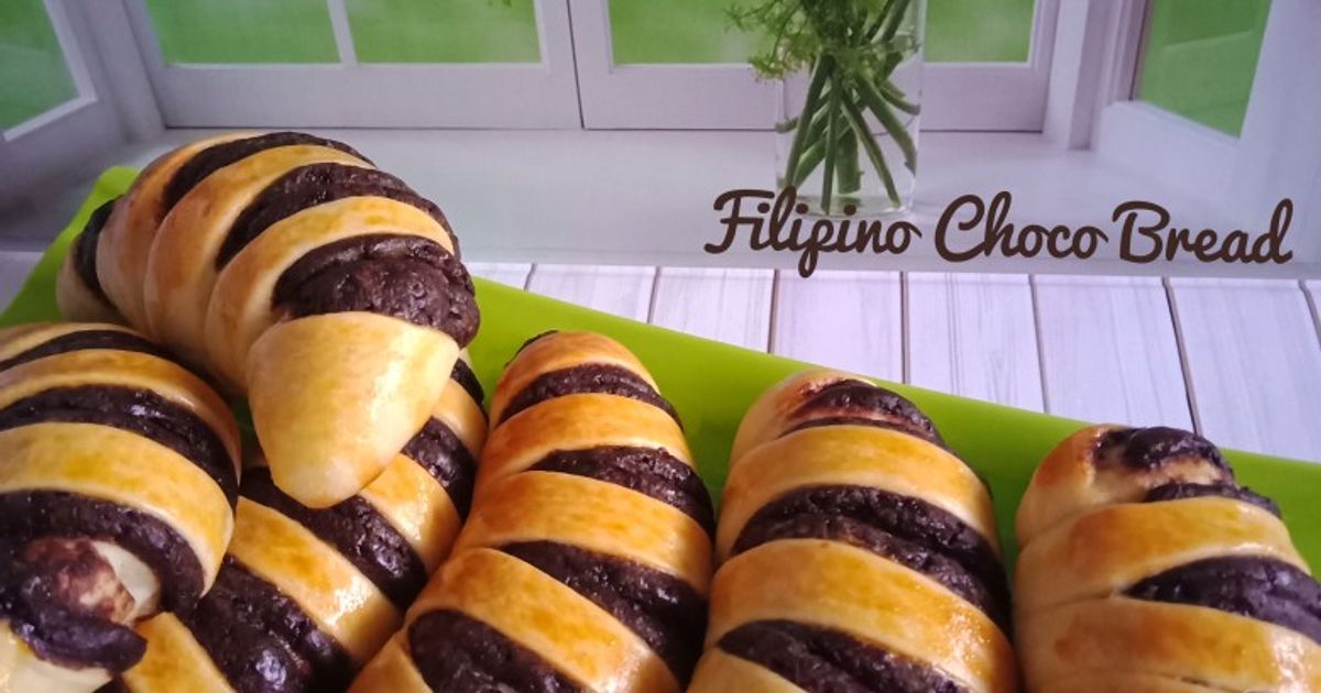 Resep Filipino Choco Bread 🥐🥖 oleh Nisakey 🍒 - Cookpad