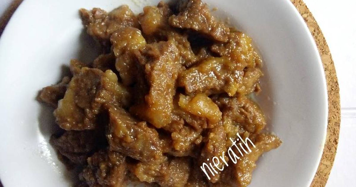 Resep Daging Sapi Gula Asem oleh Nie Ratih - Cookpad