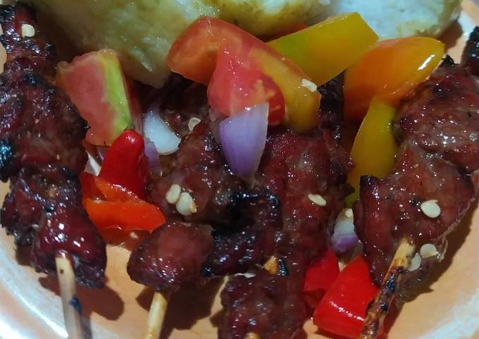 Resep Sate sapi oleh Ira fahira - Cookpad