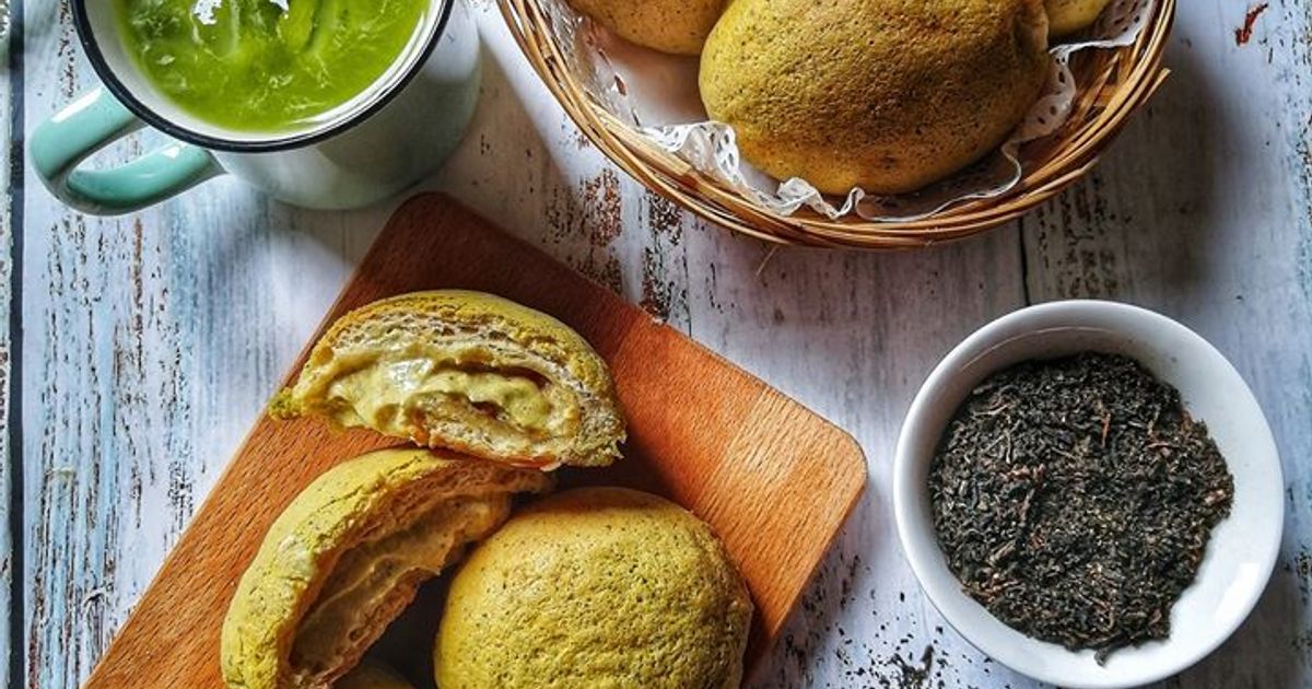 Resipi Roti Boy Green Tea oleh Julia ALeen Aireish - Cookpad