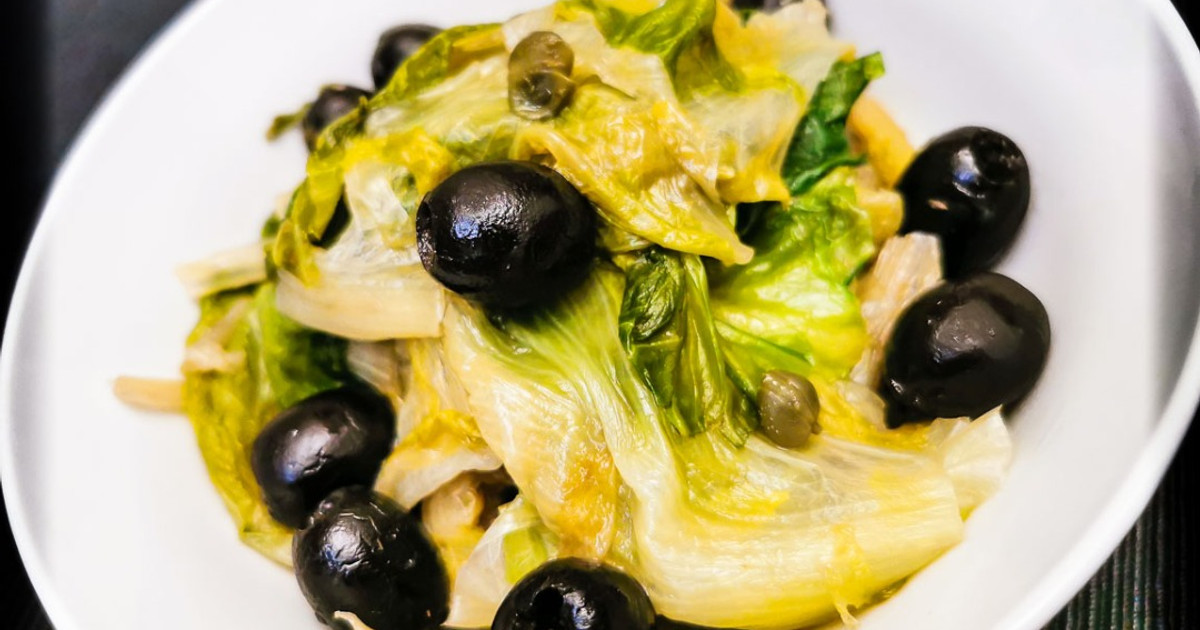 Ricetta Scarola Con Olive E Acciughe di Pierre e Vivy ...