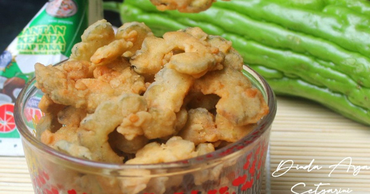 Resep Pare Goreng Crispy oleh Cooking With Dinda - Cookpad