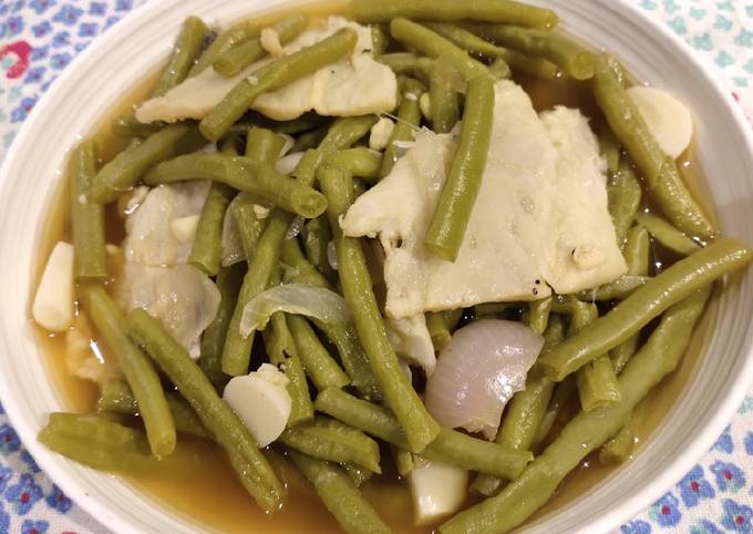 String Beans Recipe by Meme - Cookpad