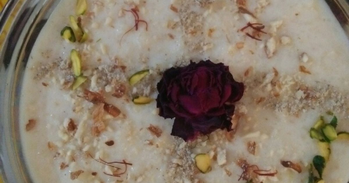 Traditional Rice Kheer Quick Way Recipe by Anita aggrawal