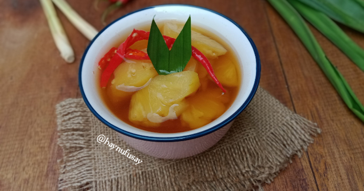 Resep Pacri Nanas Aceh oleh Hayatun Nufus AY - Cookpad