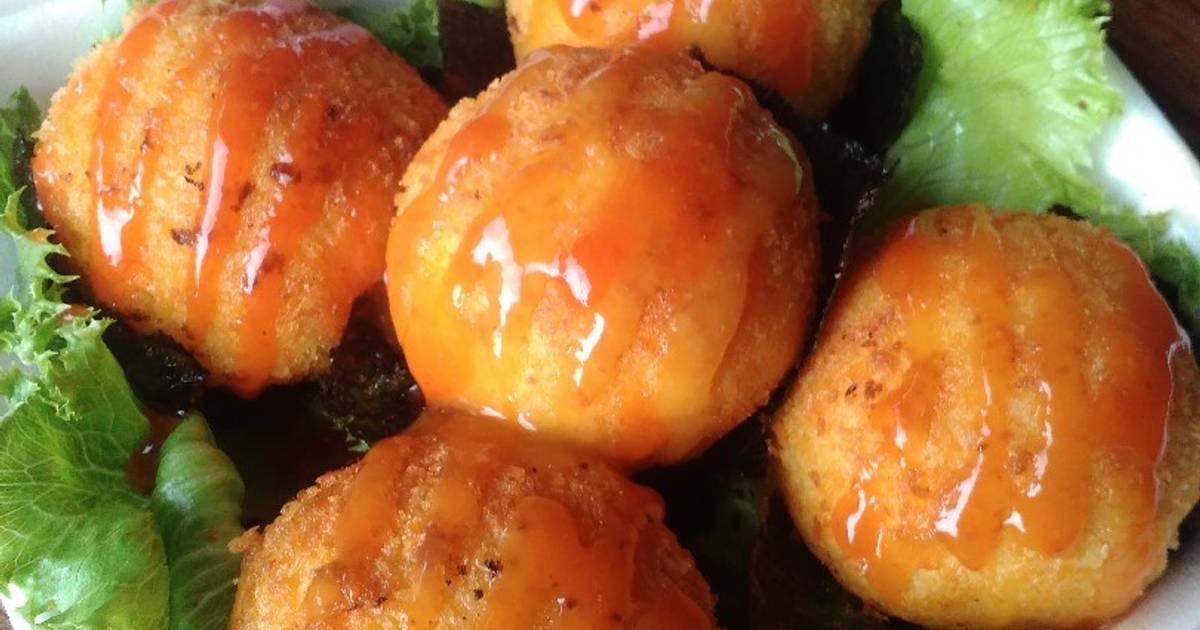 Resep Nasi kepal crispy home made oleh Dian BLlive - Cookpad