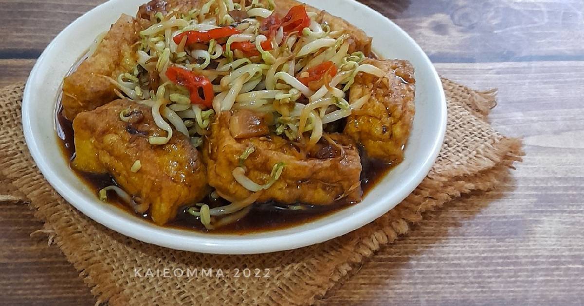 Resep Toge Tahu Masak Kecap oleh Wilda Wily - Cookpad