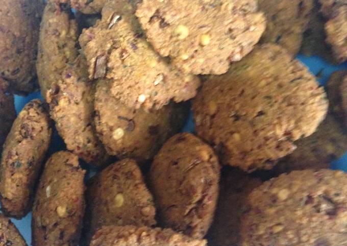 VAZHAPOO VADA (Banana Flower Dal Vada) Recipe by Meena Krishnakumar ...