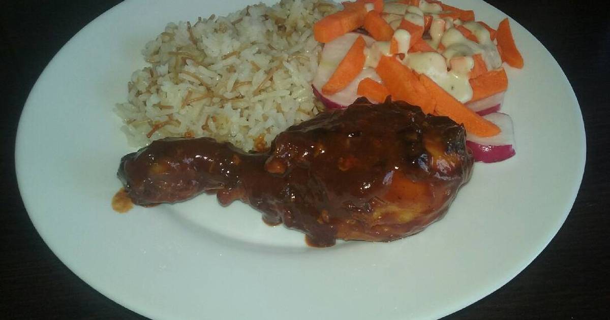 Perniles de pollo con coca-cola Receta de Laura Carvajal Isaza - Cookpad
