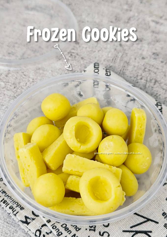 Resep Frozen Cookies Dough | 1 Adonan Kue Kering Untuk Aneka Variasi ...