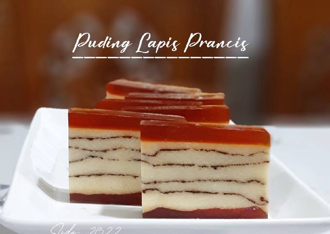 Resep Puding Lapis Prancis oleh Dapoer Oznon (Linda) - Cookpad