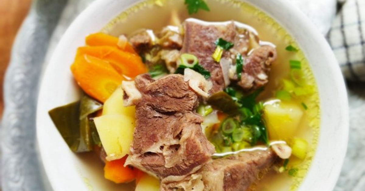 Resep Sop Iga Sapi Sederhana Enak Praktis oleh Dapurdinar - Cookpad