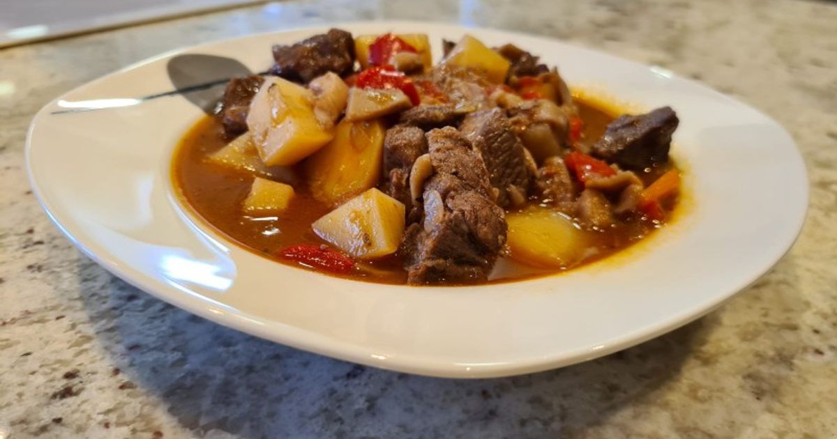 Estofado De Ternera Con Setas Receta de Ptega
