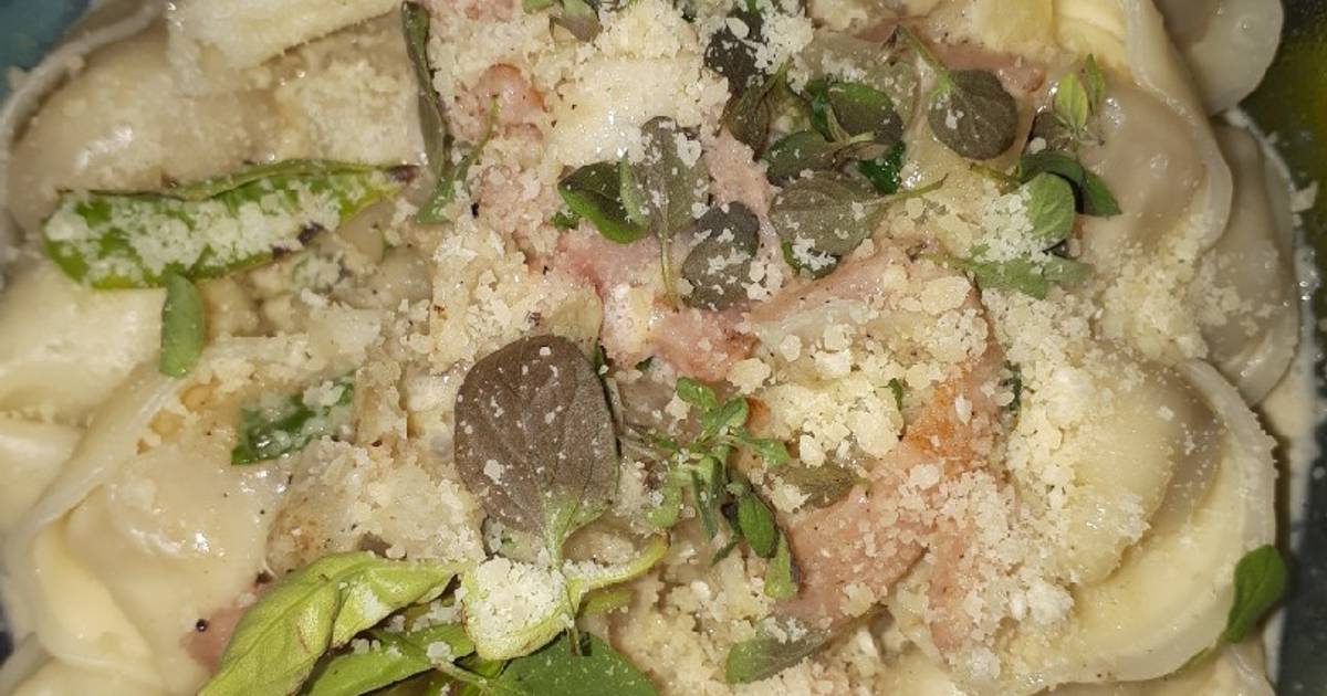 Capeletinis con crema - 36 recetas caseras- Cookpad