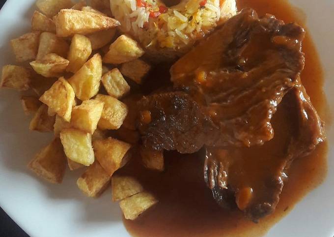 Carne al jugo Receta de Camila Luna- Cookpad