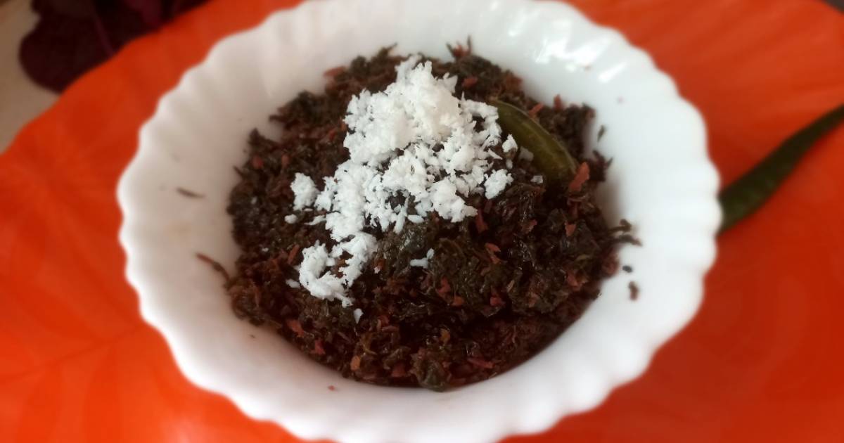 Jayeeta Deb দ্বারা লাল শাক ভাজা (Lal saag bhaja recipe in bengali) রেসিপি- কুকপ্যাড
