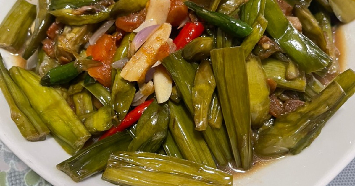 Resep Genjer Tumis Tauco oleh shy_kitchen - Cookpad