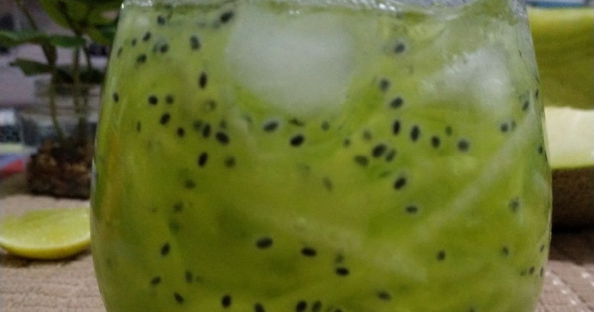 Resep es melon serut jelly rumahan enak dan mudah - Cookpad