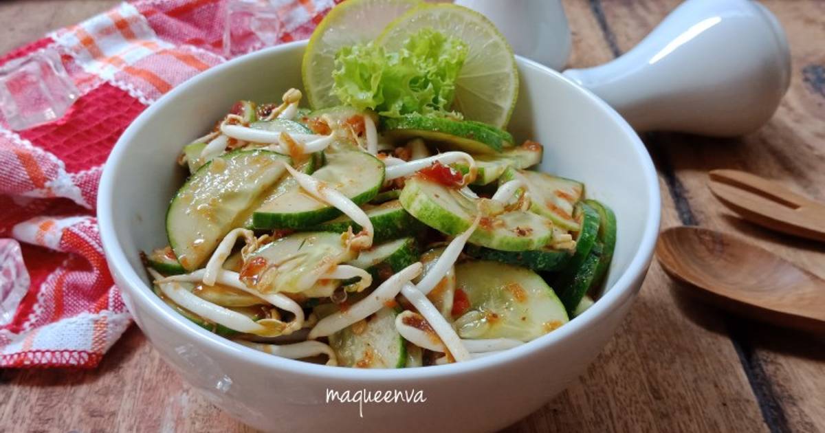 61 resep rujak timun toge enak dan mudah - Cookpad