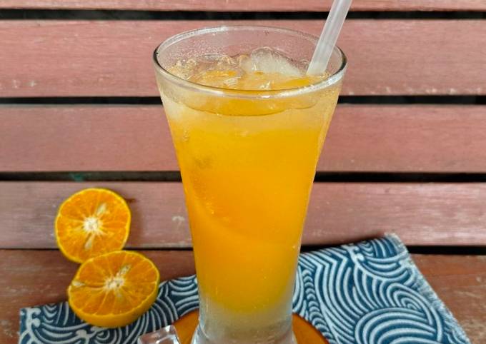 Resep Es Jeruk oleh Ayu (Mama Aura) - Cookpad