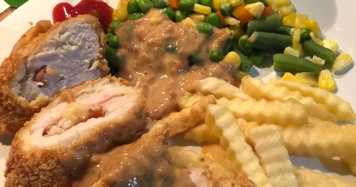 Resep Chicken Gordon Blue oleh Adriana Endang Triningsih - Cookpad