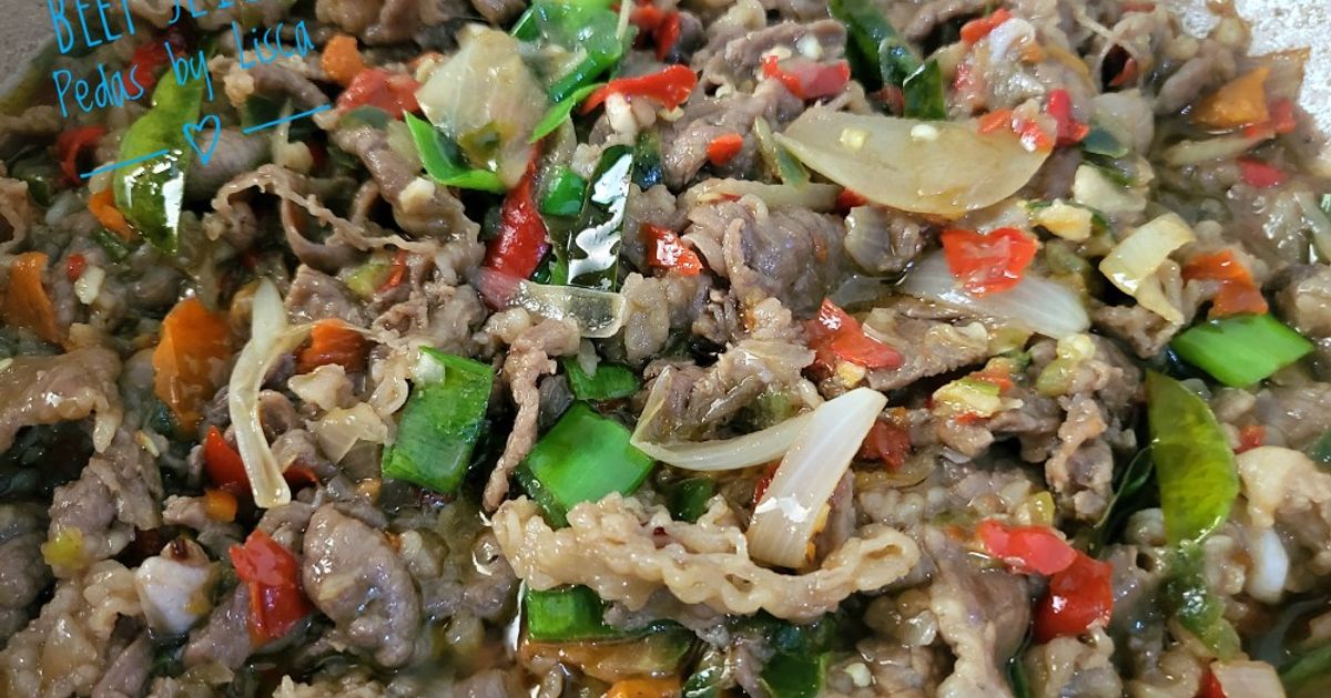 Resep Beef Slice Pedas oleh Mama Masak by Lisca👩🏼‍🍳 - Cookpad