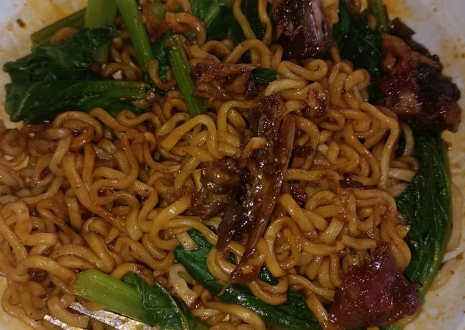 Resep Mi sawi ijo oleh Nurul Aini - Cookpad