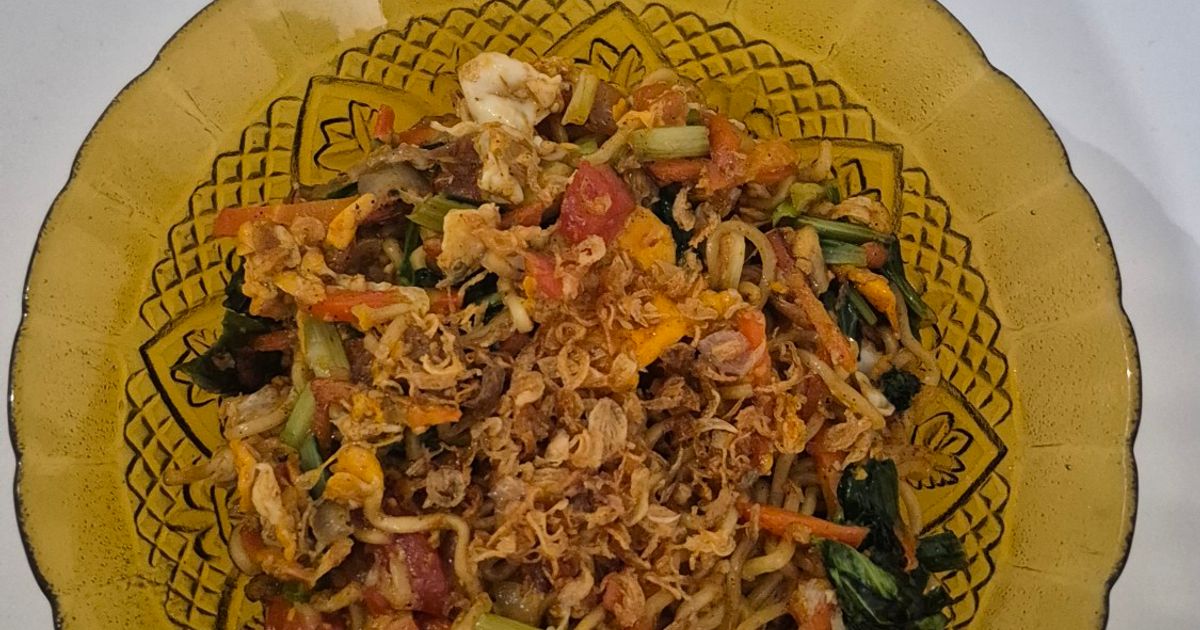Resep mi letek rumahan enak dan mudah - Cookpad