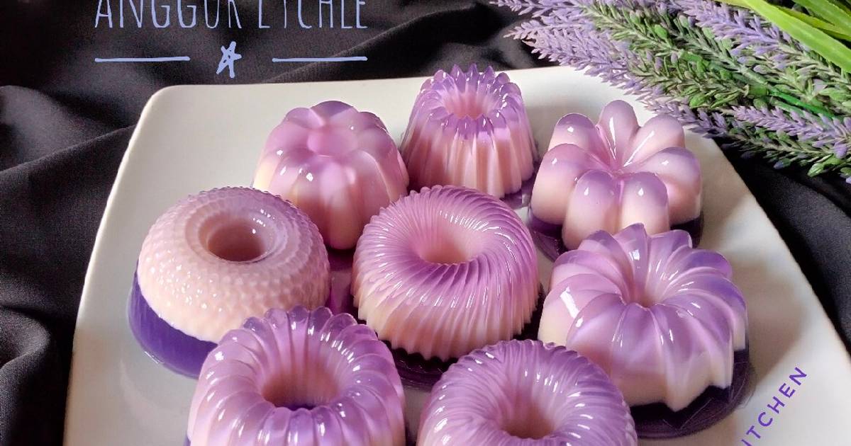 241 resep puding leci anggur enak dan mudah - Cookpad