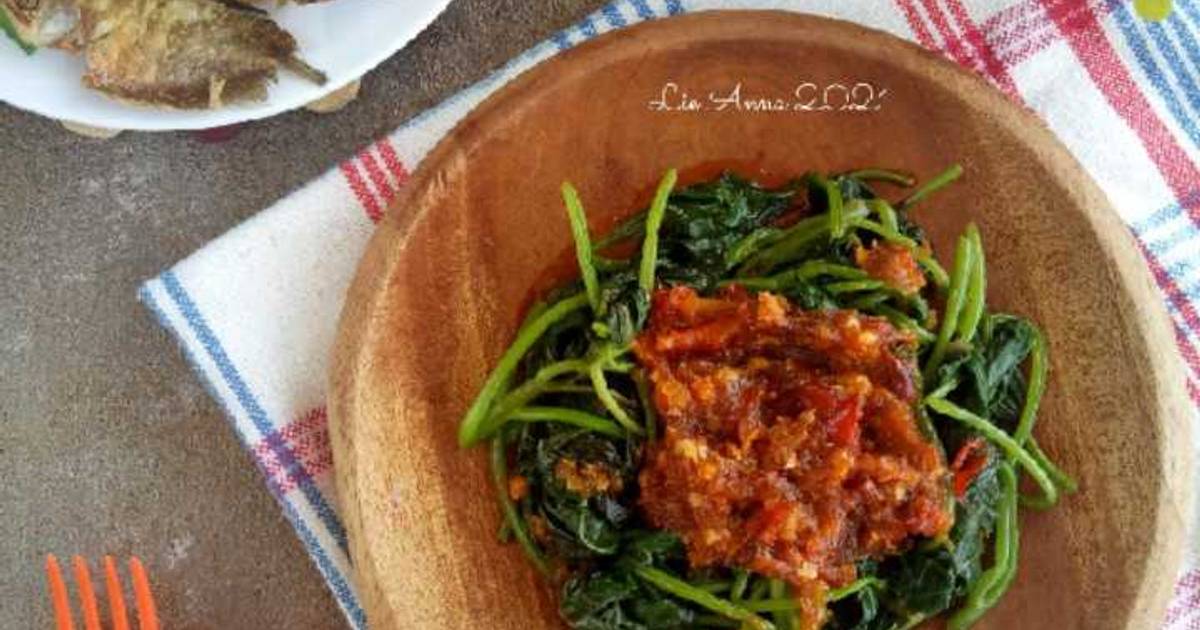 Resep Brambang Asem (Daun Ubi Jalar) oleh Lie Anna - Cookpad