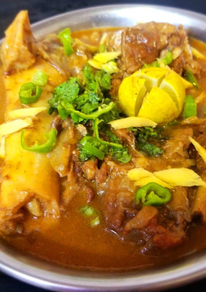 Beef Nihari Recipe by AriFa Iqbal - Cookpad