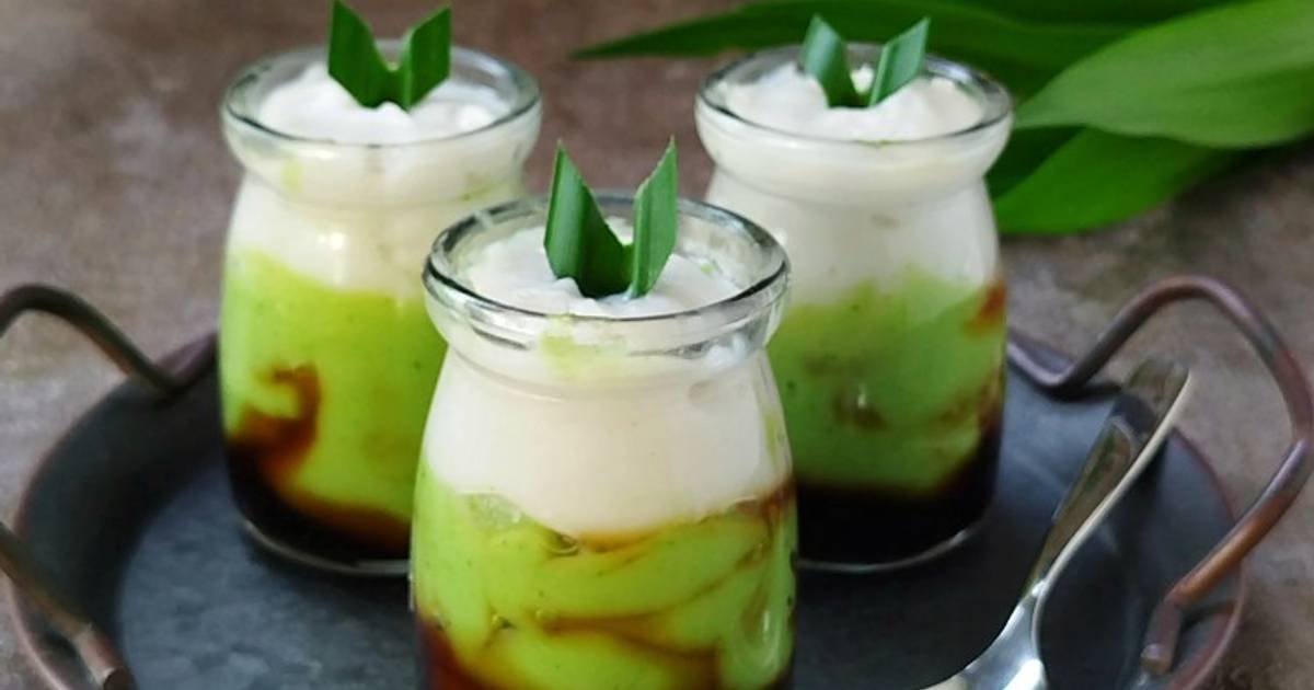 Resep Kue Jongkong Pandan khas Bangka Belitung oleh Dina_Khansa - Cookpad