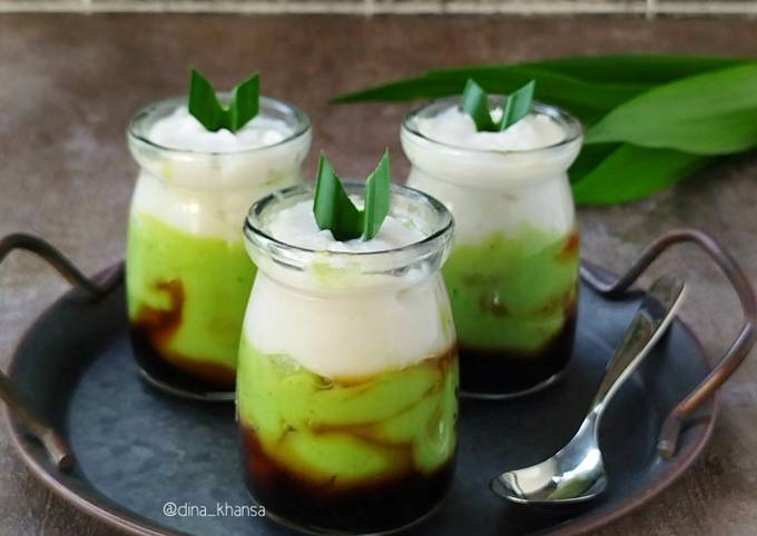Resep Kue Jongkong Pandan khas Bangka Belitung oleh Dina_Khansa - Cookpad