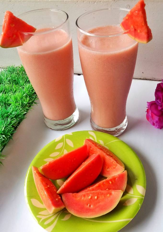 Resep Jus Jambu Biji Merah Kaya Vitamin dan Penambah Daya Tahan Tubuh ...