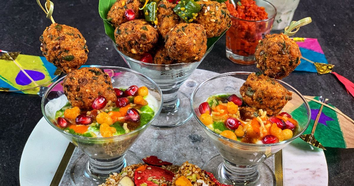 Methi Garlic Pakoda Chaat Recipe by Naturally Nidhi - Cookpad