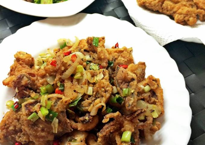 Resep Cumi Cabai Lada Garam Praktis oleh naomiellenw - Cookpad