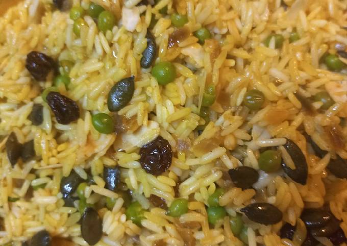 Rice pilaf with peas Recipe by Sean Strydom - Cookpad