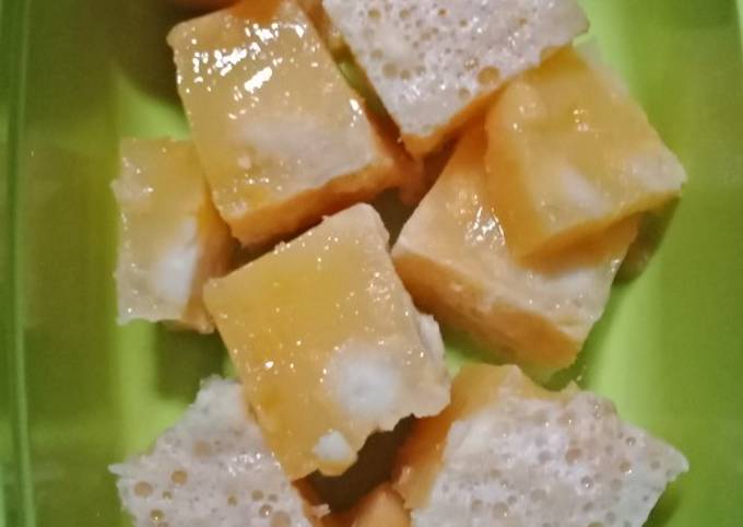 Resep Puding talas mix sunkist oleh Isti Khovifa Nyonyaejackkeparat ...
