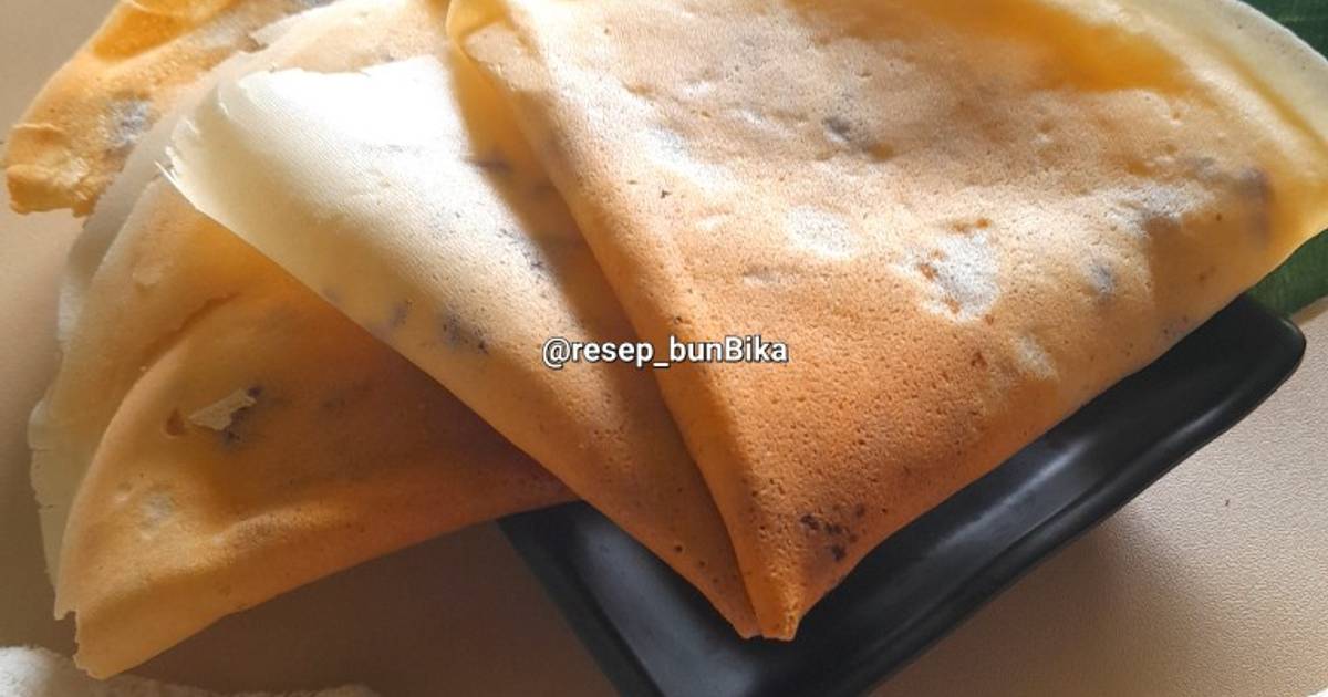 282 resep crepes crispy enak dan mudah - Cookpad