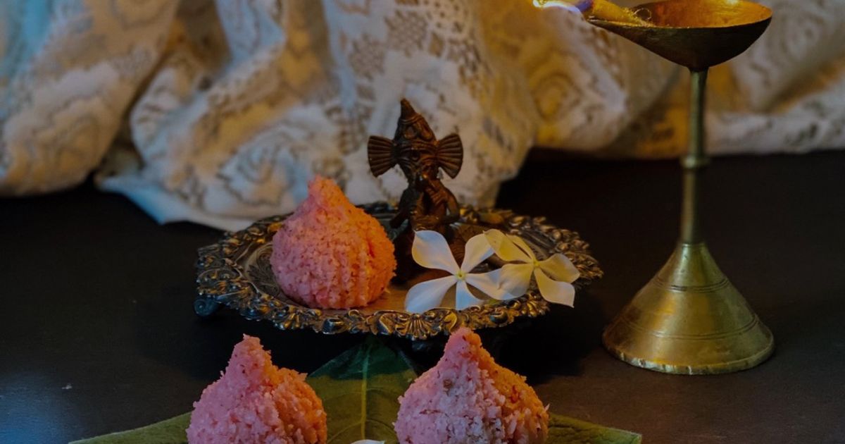 Gulkand Modak Recipe by Madhumita Bishnu - Cookpad