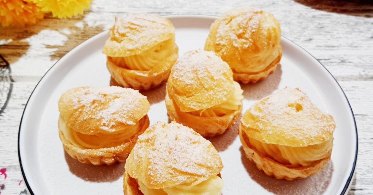 Resep Soes Vla Vanila oleh KasMira - Cookpad