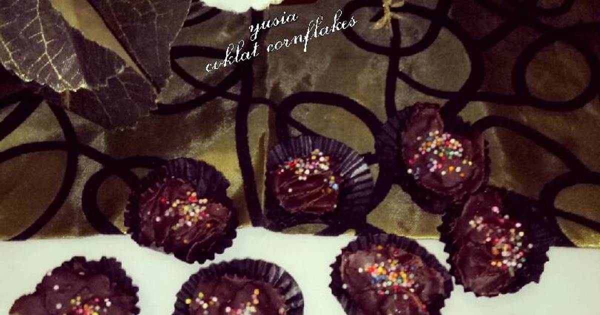 Resep Coklat cornflakes oleh Yusia - Cookpad