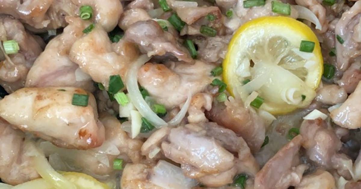 Resep Ayam Saus Lemon oleh levi - Cookpad