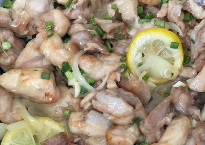 Resep Ayam Saus Lemon oleh levi - Cookpad